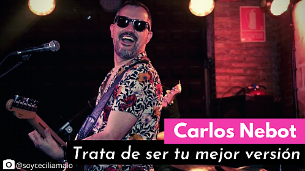 Carlos Nebot, "trata de ser tu mejor versión" - Clases guitarra Chandru