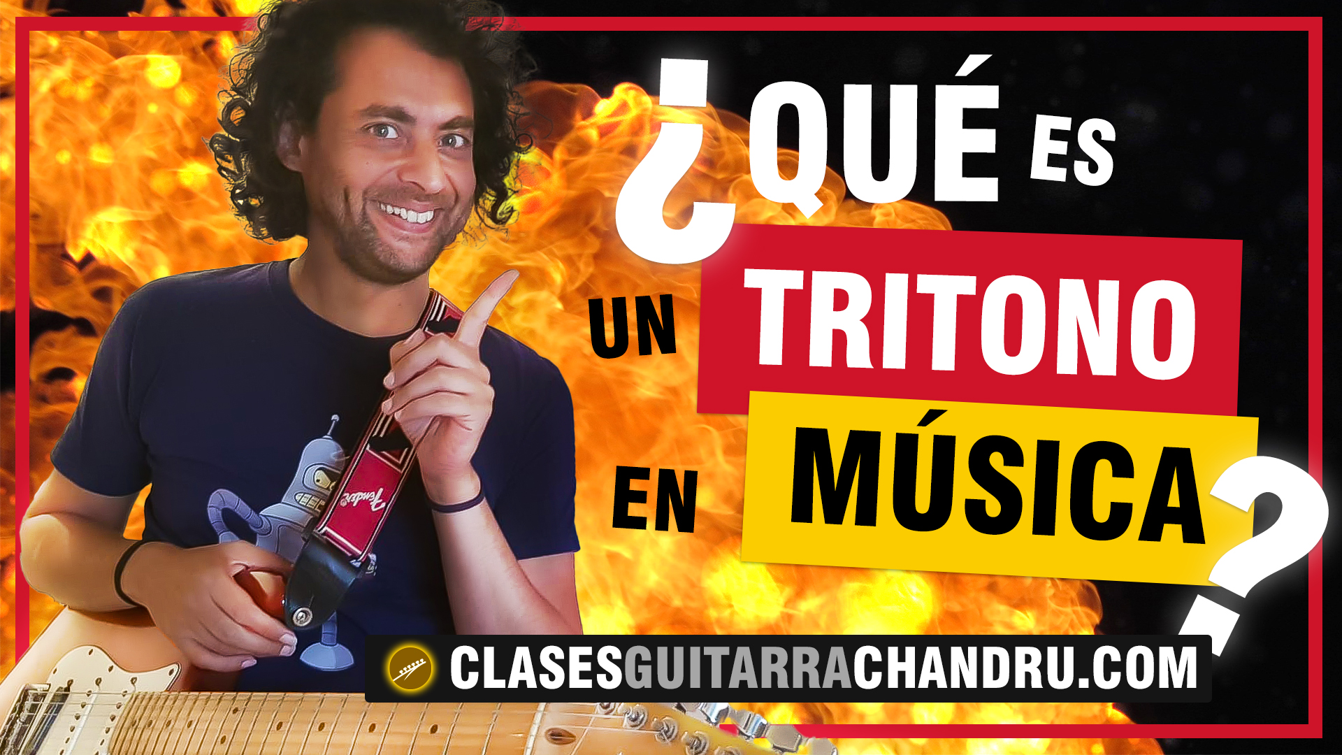 ¿QUÉ ES UN TRITONO MUSICAL? - Clases guitarra Chandru